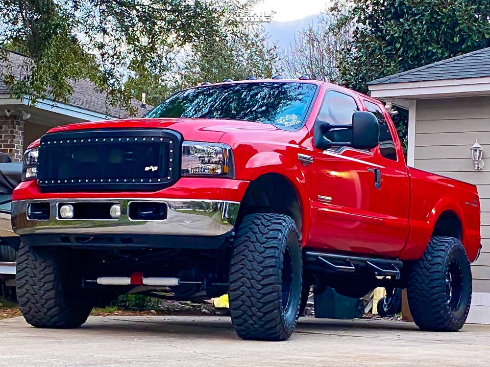 2007 Ford F-250 Super Duty Wheel Offset Super Aggressive 3"-5 ...