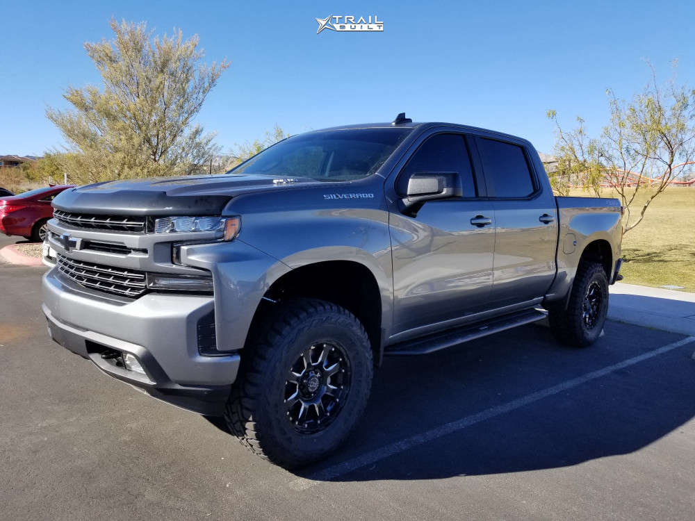 2020 Chevrolet Silverado 1500 Wheel Offset Aggressive > 1" Outside ...