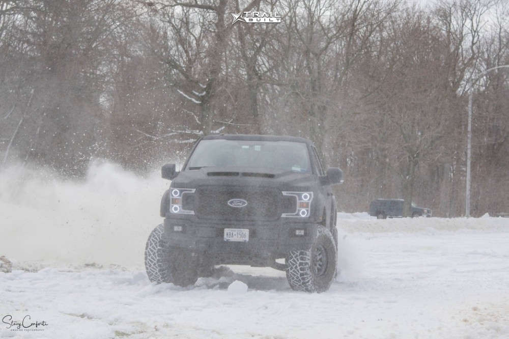 2018 Ford F-150 Wheel Offset Slightly Aggressive Suspension Lift 6 ...