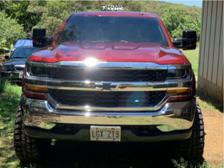 2017 Chevrolet Silverado 1500 Wheel Offset Super Aggressive 3"-5 ...
