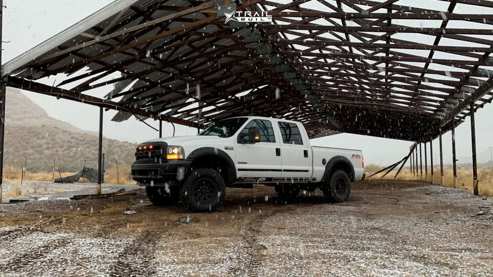 2004 Ford F-250 Super Duty Wheel Offset Slightly Aggressive Leveling ...