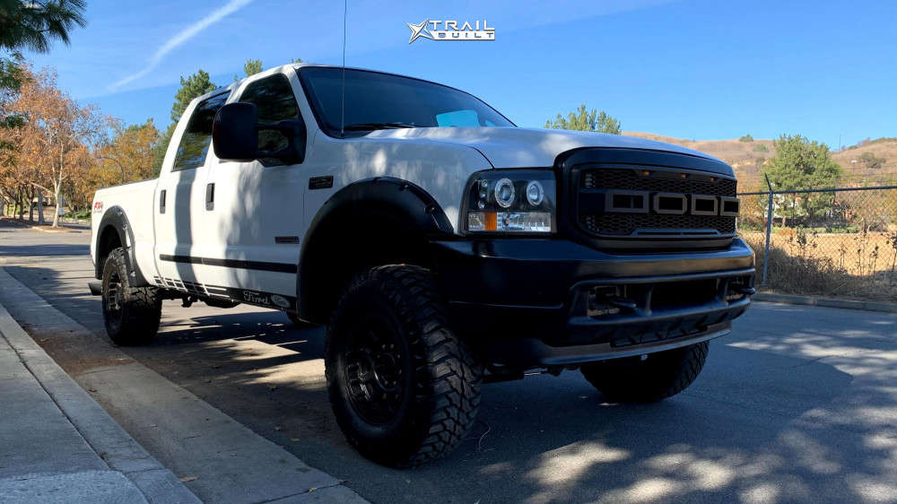 2004 Ford F-250 Super Duty Wheel Offset Slightly Aggressive Leveling ...