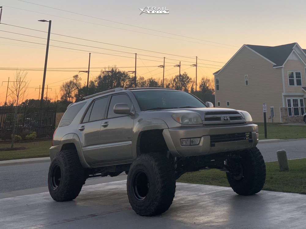 2004 Toyota 4Runner Wheel Offset Hella Stance >5" Suspension Lift 7.5 ...