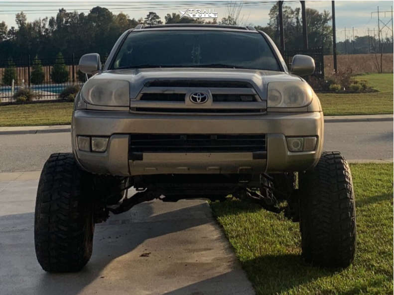 2004 Toyota 4Runner Wheel Offset Hella Stance >5" Suspension Lift 7.5 ...