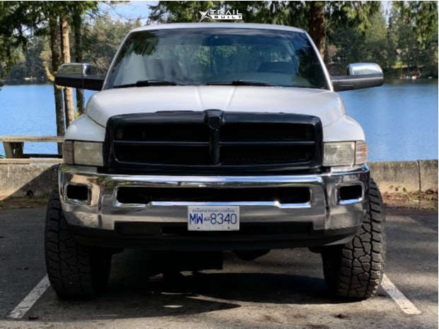 2000 Dodge Ram 2500 Wheel Offset Hella Stance >5" Leveling Kit ...