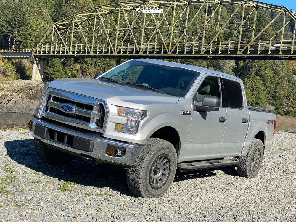 2017 Ford F-150 Wheel Offset Aggressive > 1" Outside Fender Leveling ...