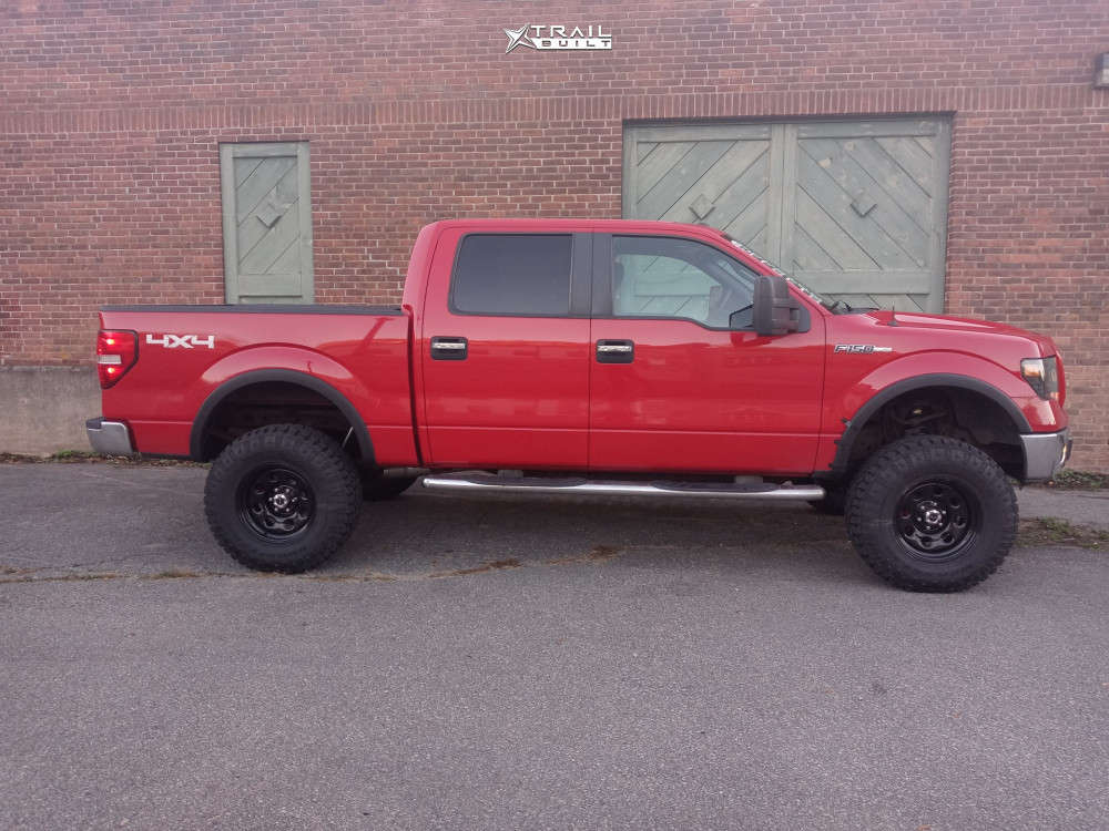 2009 Ford F-150 Wheel Offset Aggressive > 1" Outside Fender Suspension ...
