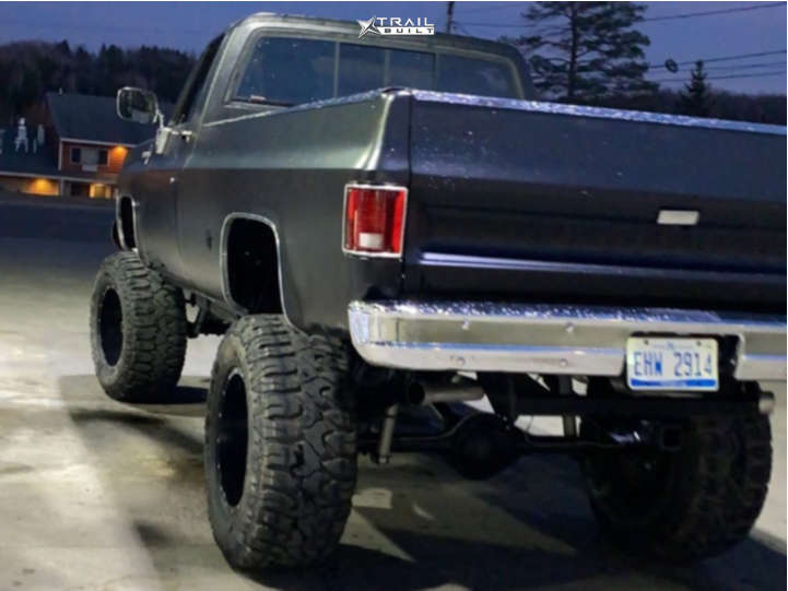 1977 Chevrolet K10 Wheel Offset HellaFlush Suspension Lift 9" | 1438366 ...