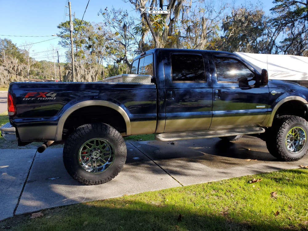 2006 Ford F-250 Super Duty Wheel Offset Super Aggressive 3"-5 ...