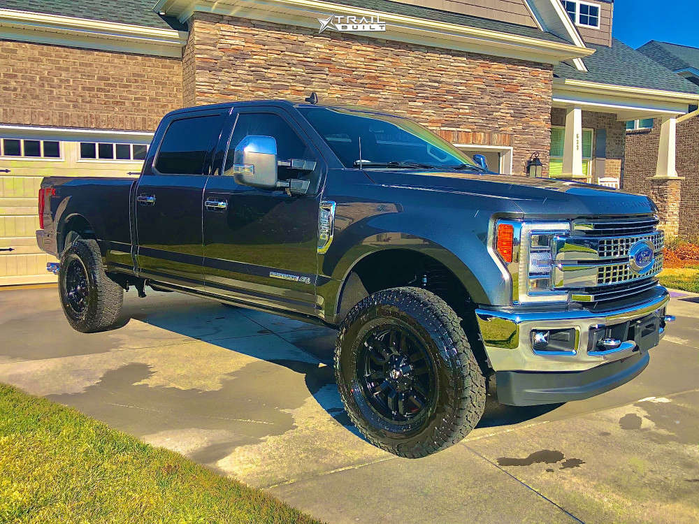 2019 Ford F-250 Super Duty Wheel Offset Aggressive > 1" Outside Fender ...