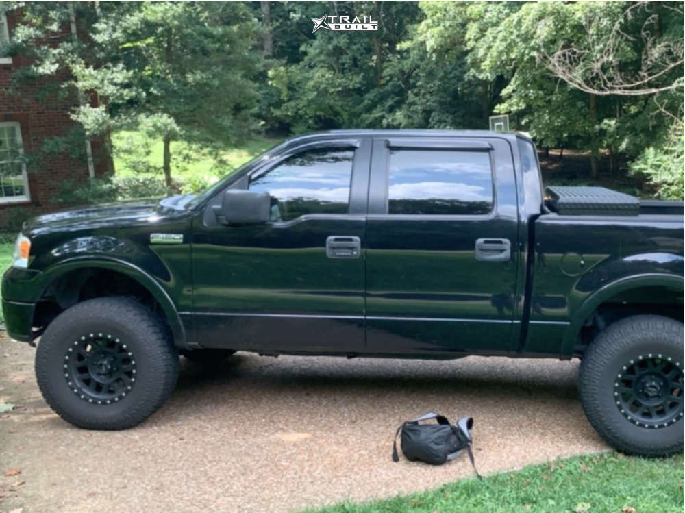 2006 Ford F-150 Wheel Offset Aggressive > 1" Outside Fender Suspension ...