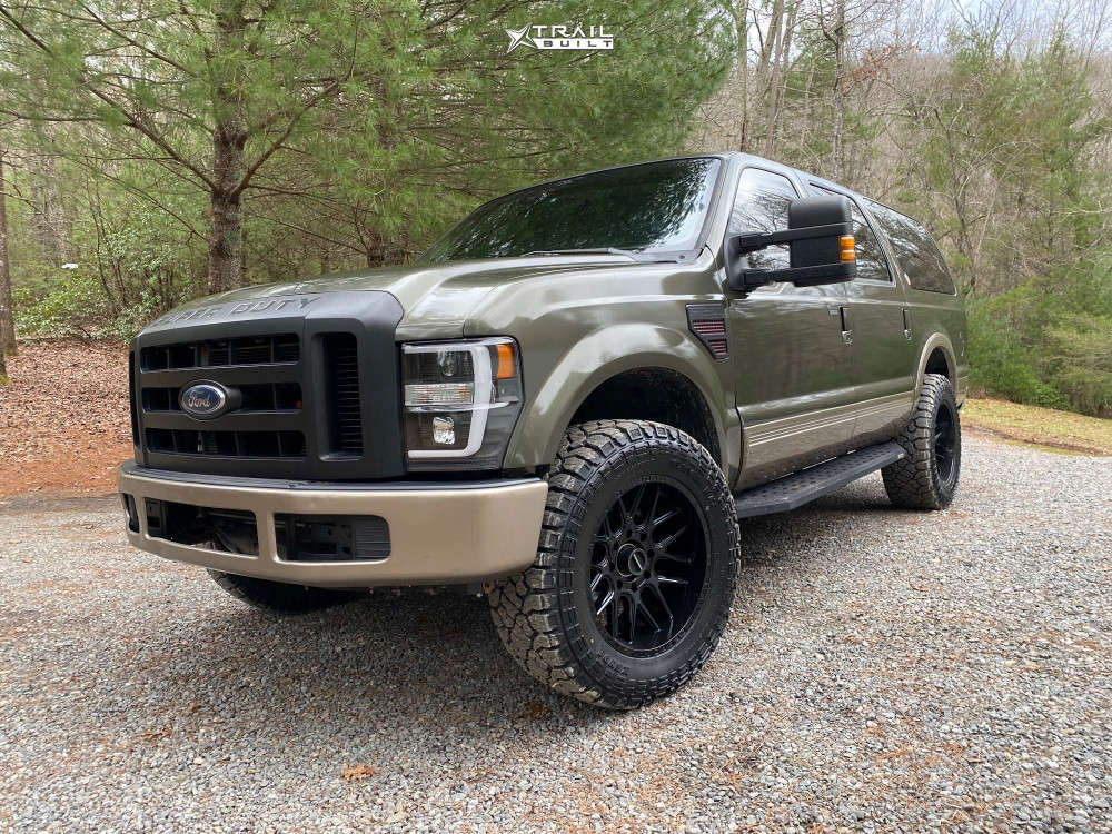 2000 Ford Excursion Wheel Offset Aggressive > 1" Outside Fender ...