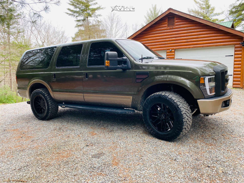 2000 Ford Excursion Wheel Offset Aggressive > 1" Outside Fender ...