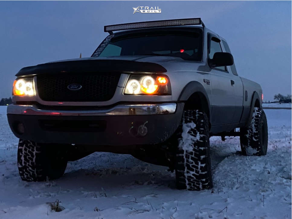 2002 Ford Ranger Wheel Offset Aggressive > 1" Outside Fender Suspension ...