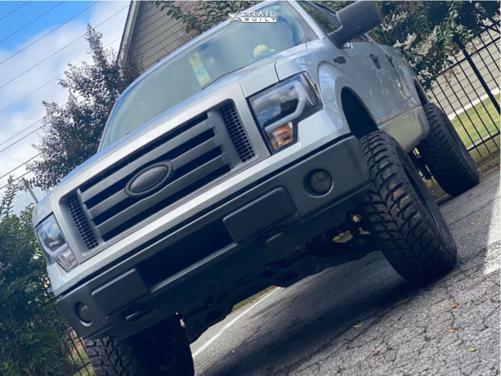 2012 Ford F-150 Wheel Offset Aggressive > 1" Outside Fender Suspension ...