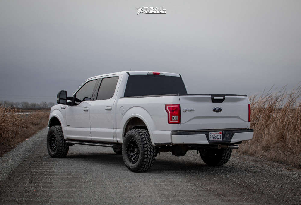 2015 Ford F-150 Wheel Offset Super Aggressive 3"-5" Suspension Lift 3 ...