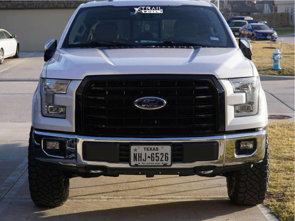 2017 Ford F-150 Wheel Offset Slightly Aggressive Leveling Kit | 1458231 ...