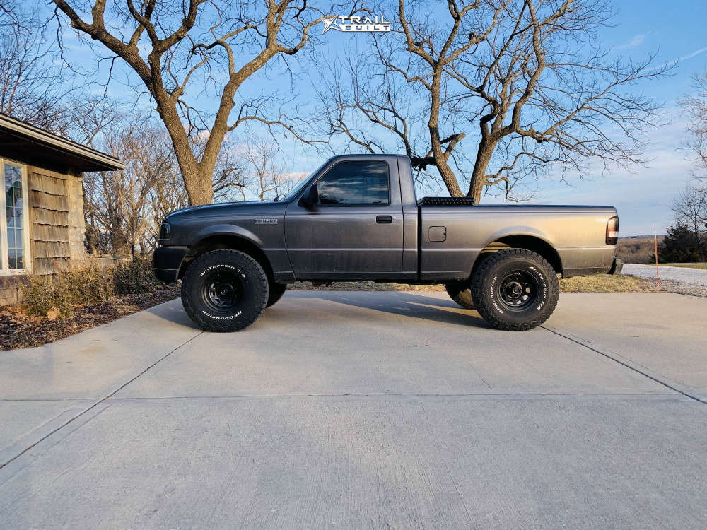 2007 Ford Ranger Wheel Offset Aggressive > 1" Outside Fender Suspension ...