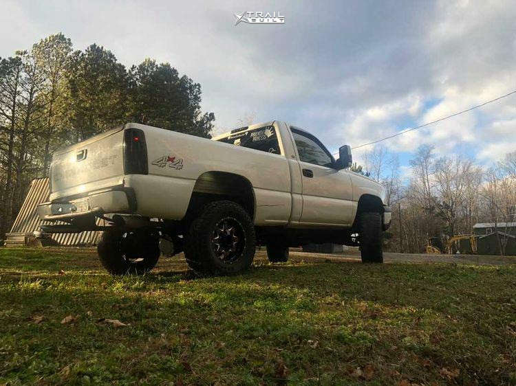 2004 Chevrolet Silverado 1500 Wheel Offset Aggressive > 1" Outside ...