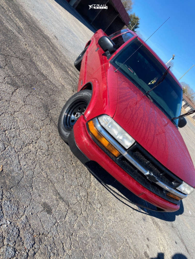 1999 Chevrolet S10 Wheel Offset Aggressive > 1" Outside Fender Lowered ...