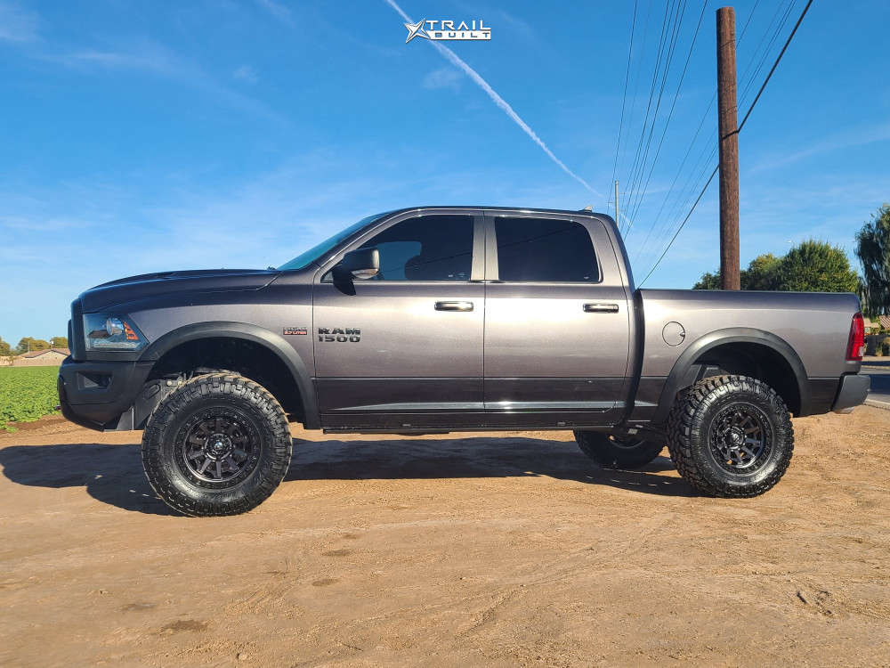 2016 Ram 1500 Wheel Offset Aggressive > 1" Outside Fender Suspension ...