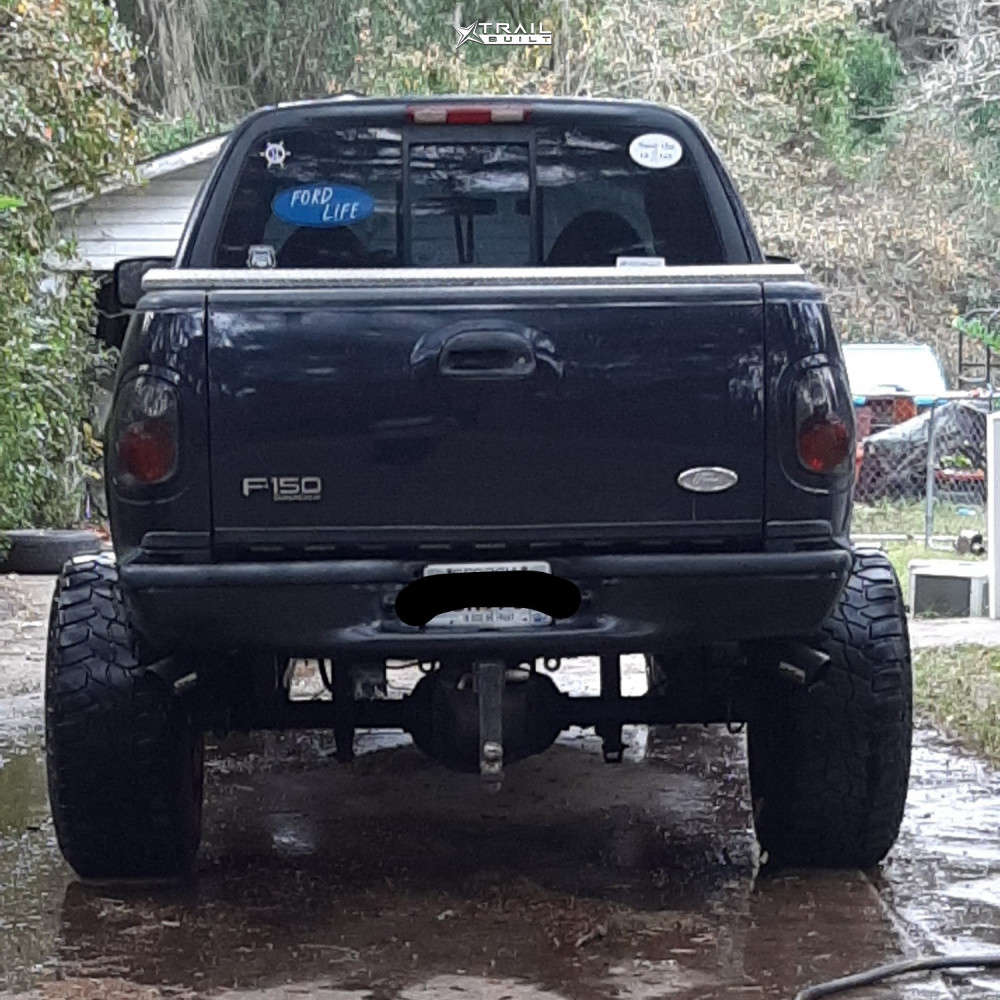 2001 Ford F-150 Wheel Offset Aggressive > 1" Outside Fender Suspension ...