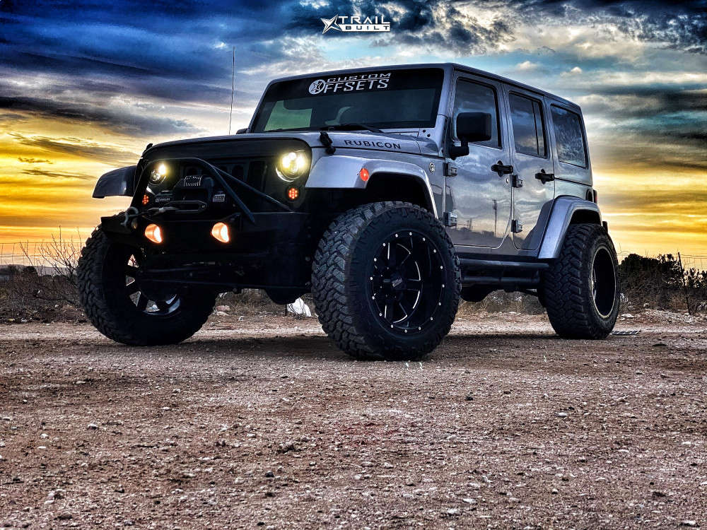 2016 Jeep Wrangler JK Wheel Offset Super Aggressive 3"-5" Suspension ...