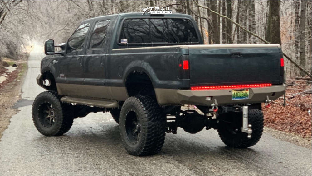 2006 Ford F-250 Super Duty Wheel Offset Aggressive > 1" Outside Fender ...