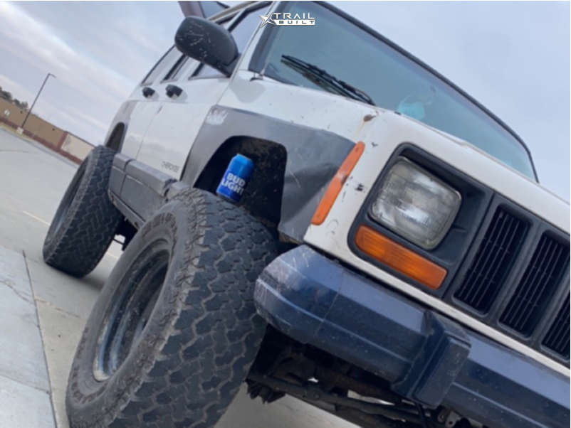 1997 Jeep Cherokee Wheel Offset Super Aggressive 3"-5" Suspension Lift ...