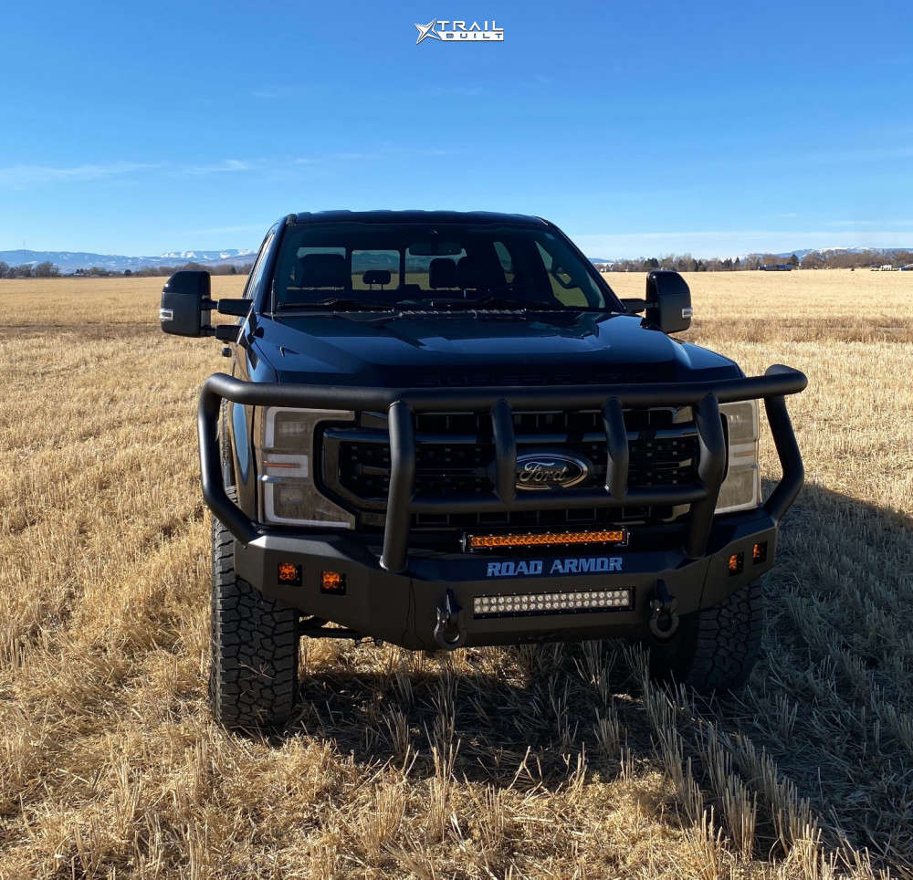 2020 Ford F-250 Super Duty Wheel Offset Slightly Aggressive Leveling ...