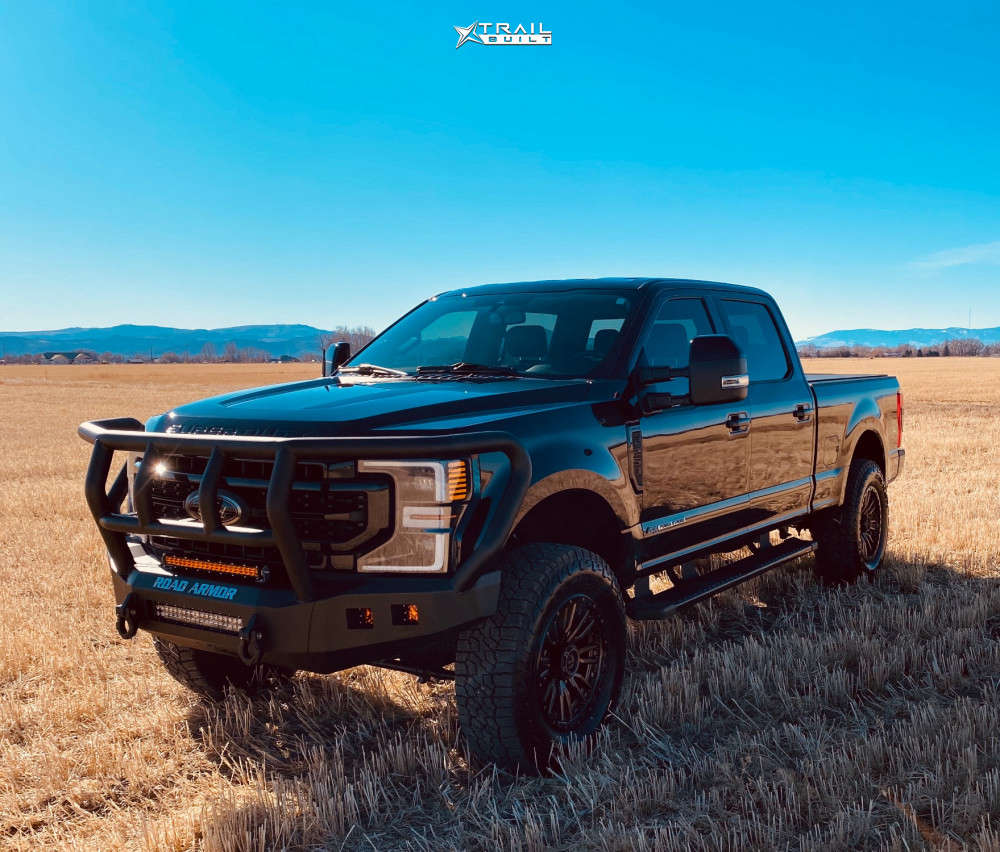 2020 Ford F-250 Super Duty Wheel Offset Slightly Aggressive Leveling ...