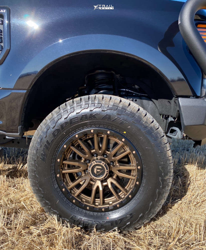 2020 Ford F-250 Super Duty Wheel Offset Slightly Aggressive Leveling ...