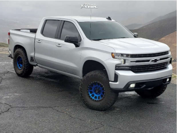 2020 Chevrolet Silverado 1500 Wheel Offset Aggressive > 1" Outside ...