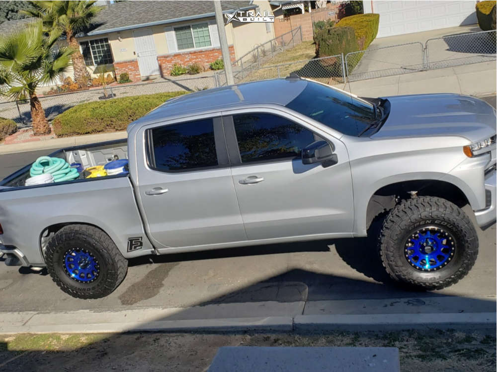 2020 Chevrolet Silverado 1500 Wheel Offset Aggressive > 1" Outside ...