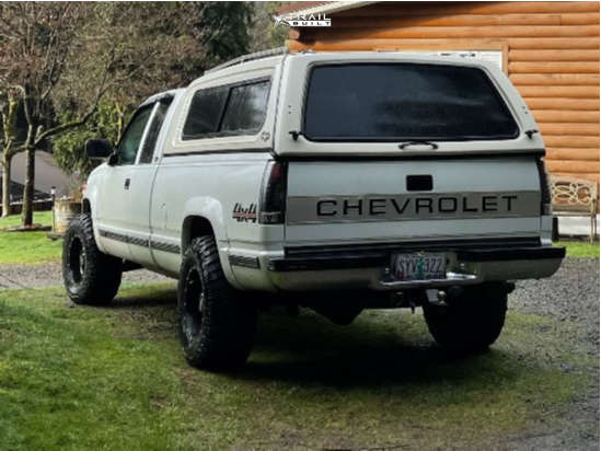 1993 Chevrolet K2500 Wheel Offset Super Aggressive 3"-5" Stock ...