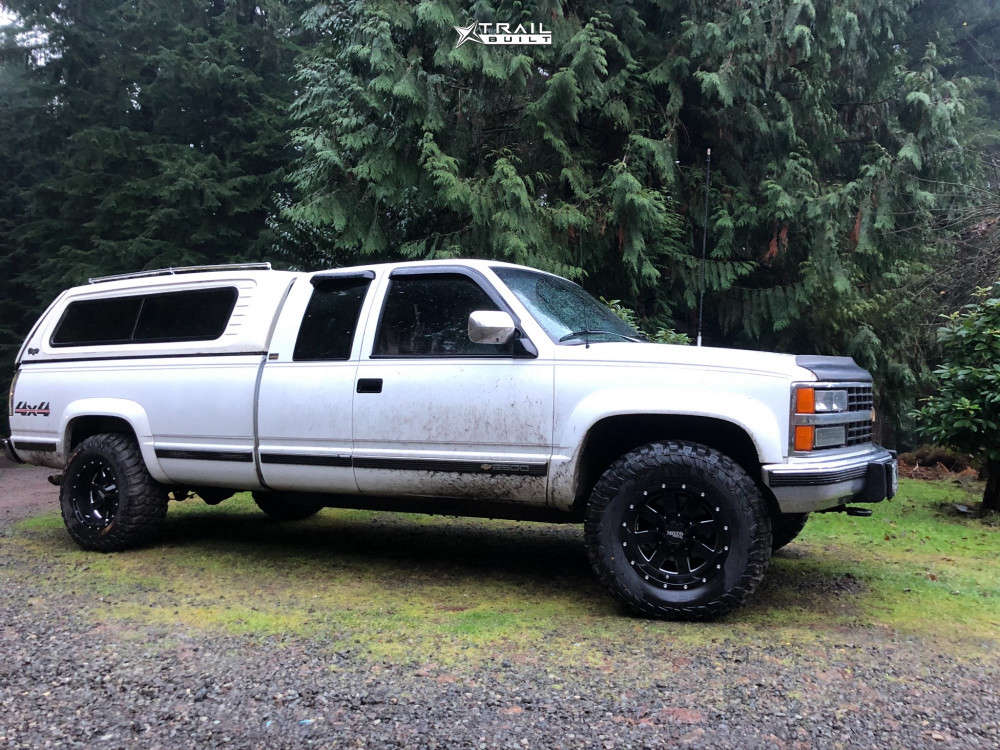 1993 Chevrolet K2500 Wheel Offset Super Aggressive 3"-5" Stock ...