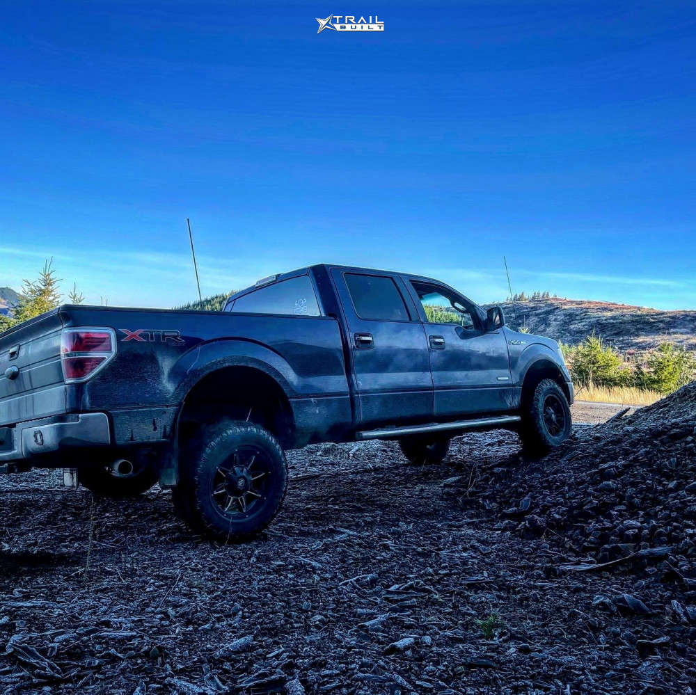 2012 Ford F-150 Wheel Offset Aggressive > 1" Outside Fender Suspension ...