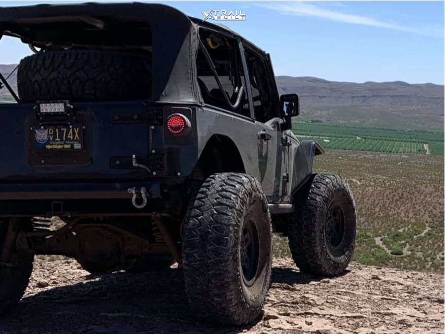2009 Jeep Wrangler JK Wheel Offset Super Aggressive 3"-5" Suspension ...