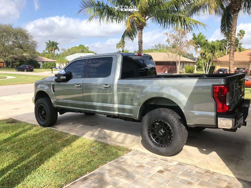 2019 Ford F-250 Super Duty Wheel Offset Aggressive > 1" Outside Fender ...