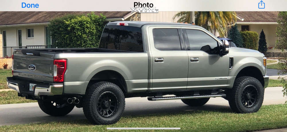 2019 Ford F-250 Super Duty Wheel Offset Aggressive > 1" Outside Fender ...