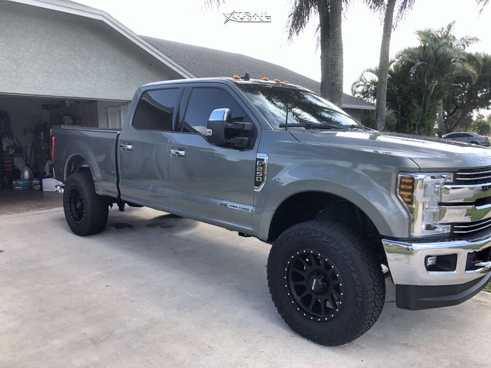 2019 Ford F-250 Super Duty Wheel Offset Aggressive > 1" Outside Fender ...