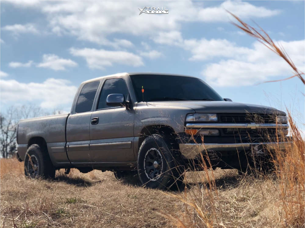 2001 Chevrolet Silverado 1500 Wheel Offset Aggressive > 1" Outside ...