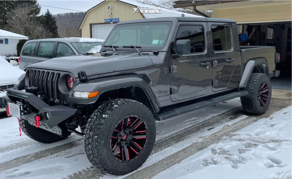 2021 Jeep Gladiator Wheel Offset Aggressive > 1" Outside Fender ...