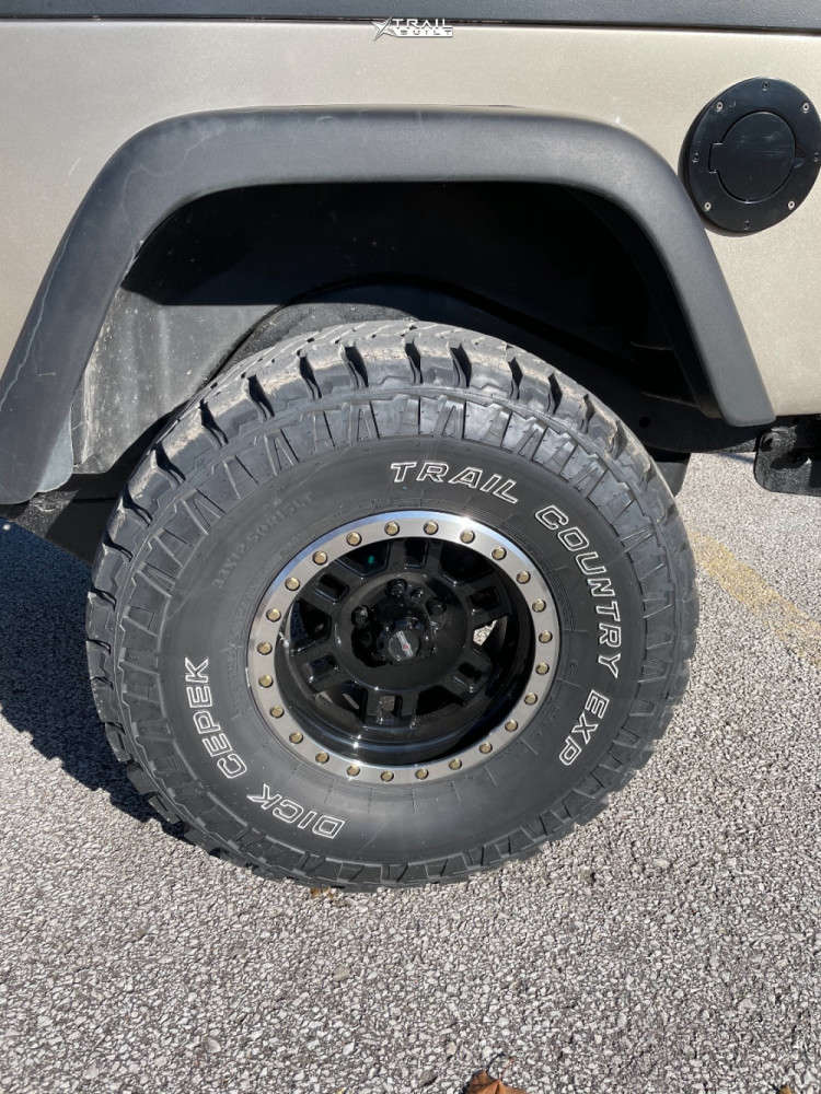 2004 Jeep Wrangler Wheel Offset Aggressive > 1" Outside Fender ...