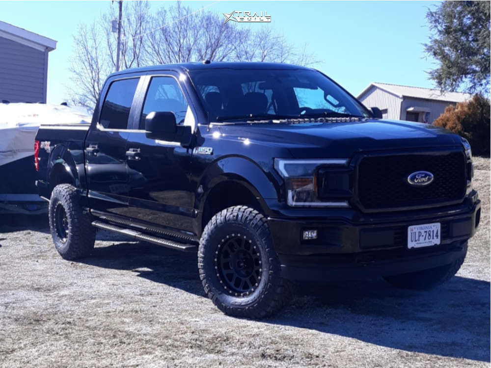 2019 Ford F-150 Wheel Offset Aggressive > 1" Outside Fender Leveling ...