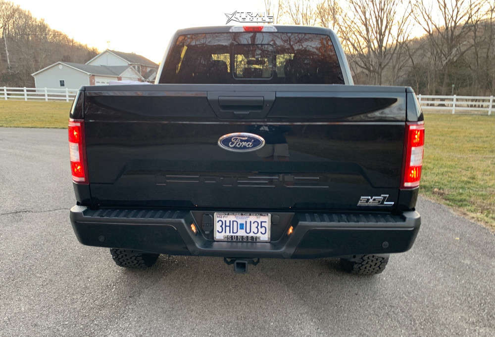 2020 Ford F-150 Wheel Offset Slightly Aggressive Leveling Kit | 1485306 ...