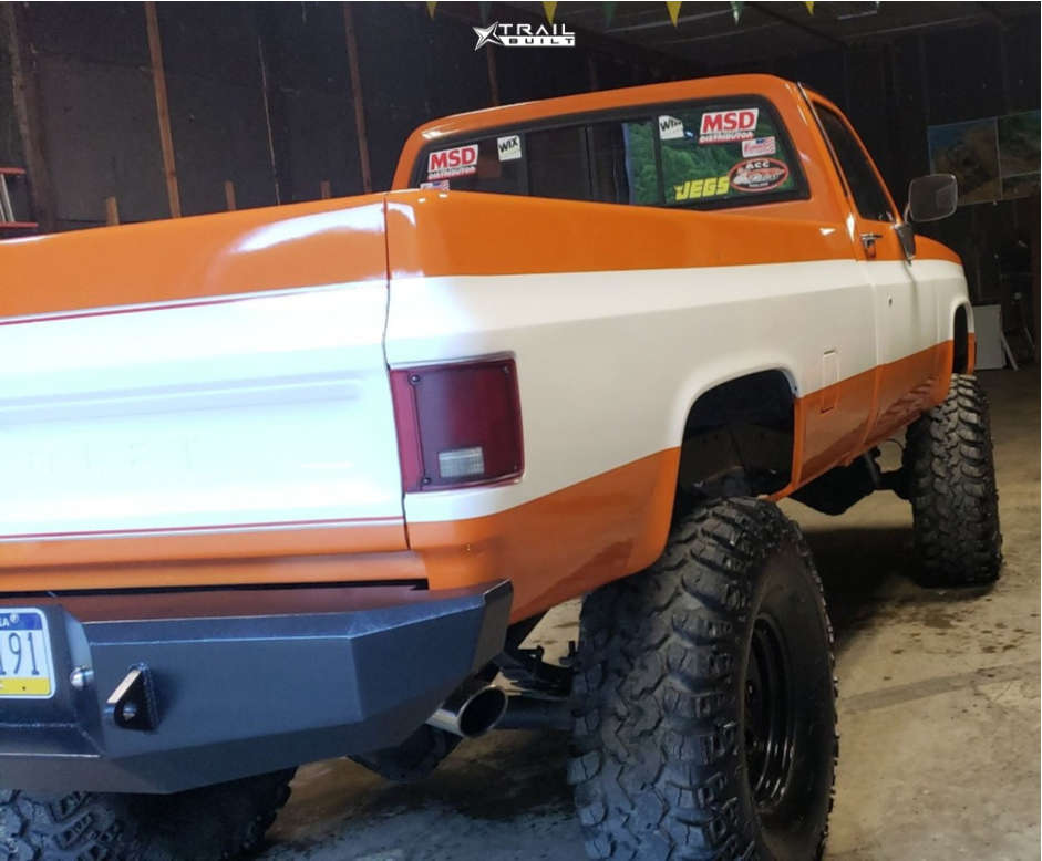 1985 Chevrolet K30 Wheel Offset Aggressive > 1" Outside Fender ...