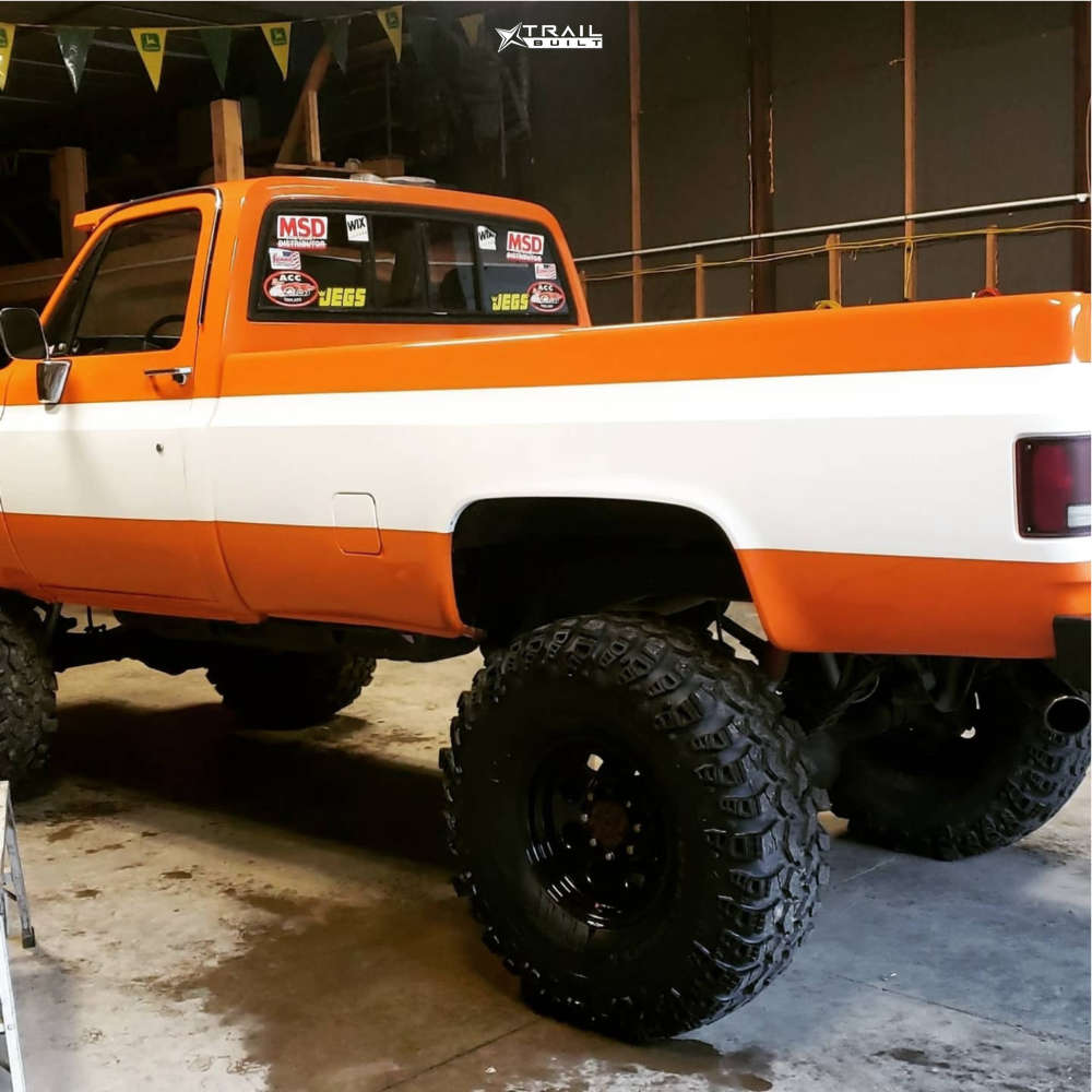 1985 Chevrolet K30 Wheel Offset Aggressive > 1" Outside Fender ...