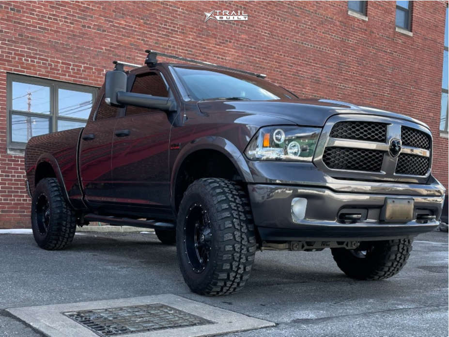 2016 Ram 1500 Wheel Offset Aggressive > 1" Outside Fender Suspension ...