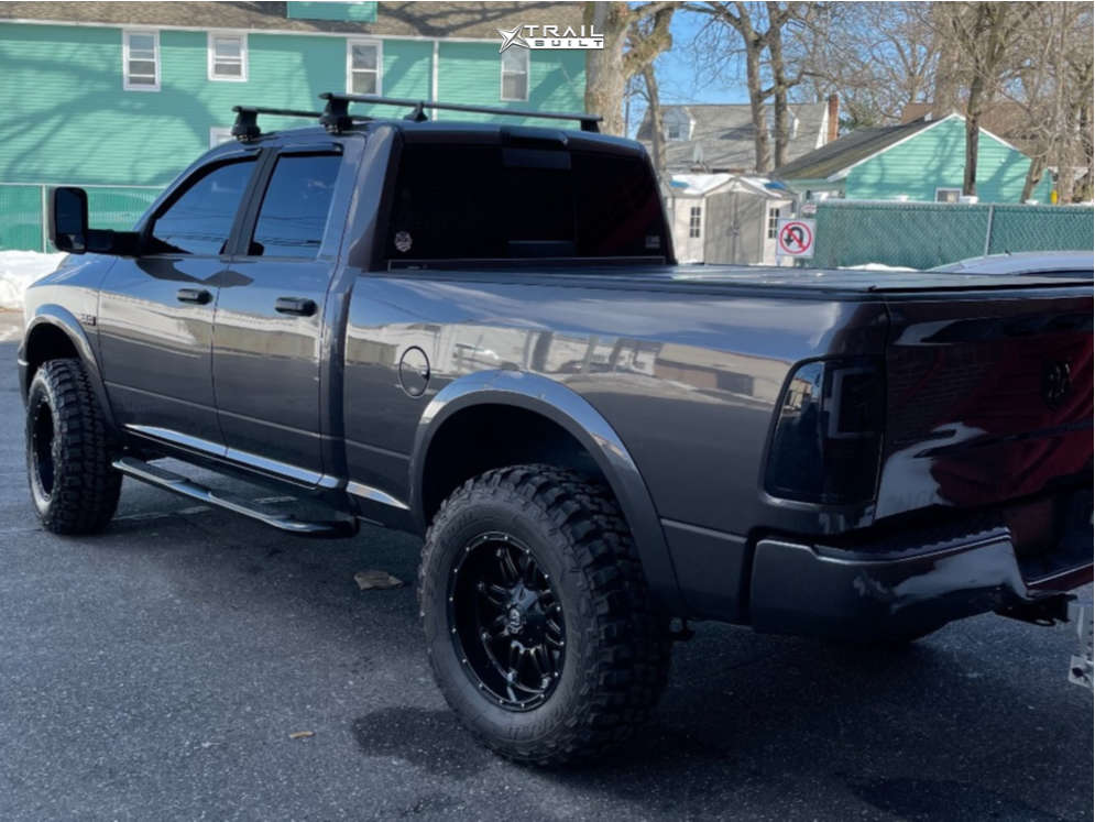 2016 Ram 1500 Wheel Offset Aggressive > 1" Outside Fender Suspension ...